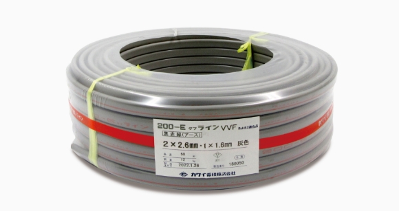 200-Eタフライン（VVF）｜製品紹介｜カワイ電線株式会社｜各種電線の製造販売